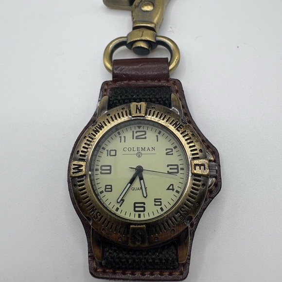 Accessories | Vintage Coleman Quartz Clipon Compass Style Watch ...